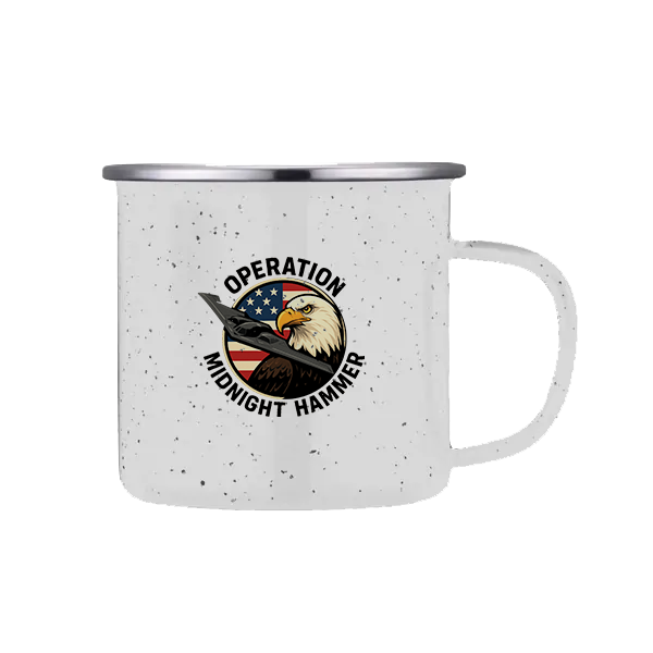 Operation Midnight Hammer & Rising Lion Mug, White – The AIPAC Store